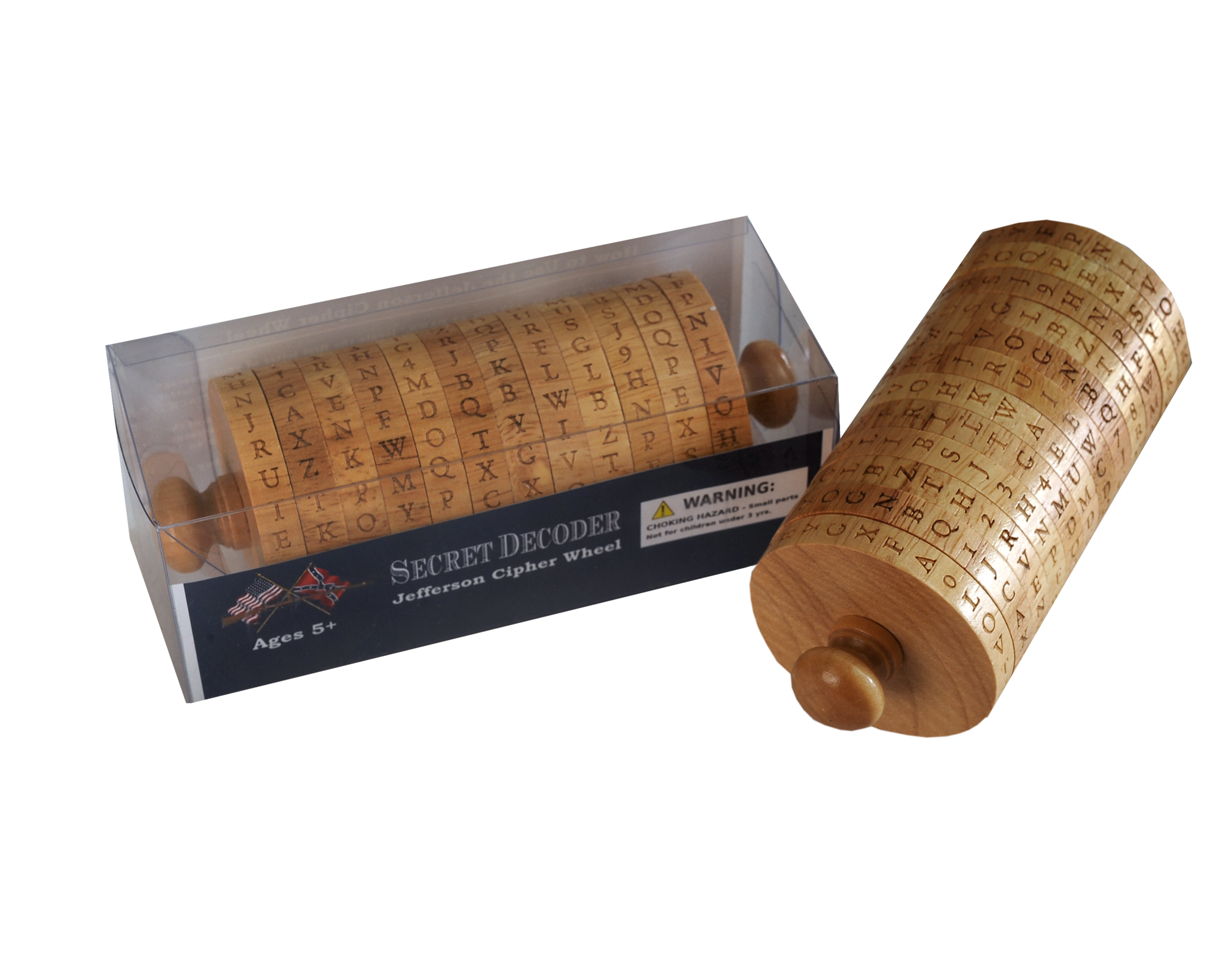 Secret Cipher Wheel Jefferson Wheel - Retroworks