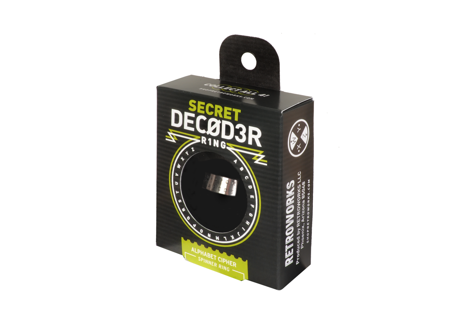 Secret Decoder Ring: Alphabet Shift – Retroworks