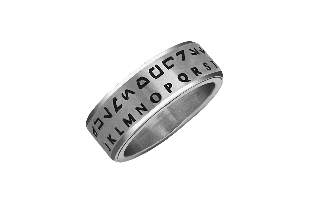 Star Wars Aurebesh Translator Ring – Retroworks