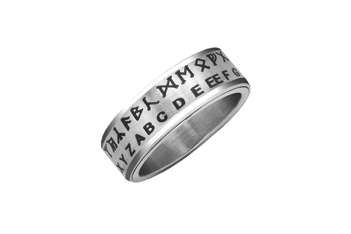 Hobbit Translator Ring (FUTHARK Rune Translator) – Retroworks